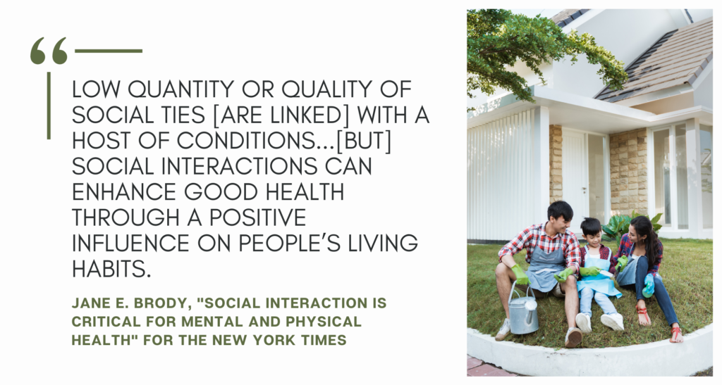 How Design & Architecture Influence Social Interaction at Home