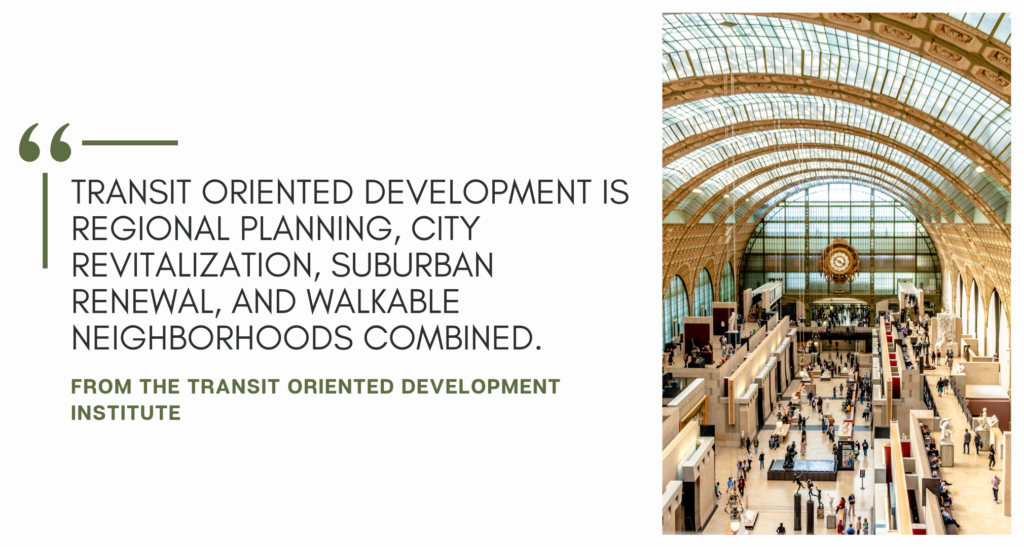 Creating Walkable Cities through Transit-Oriented Development